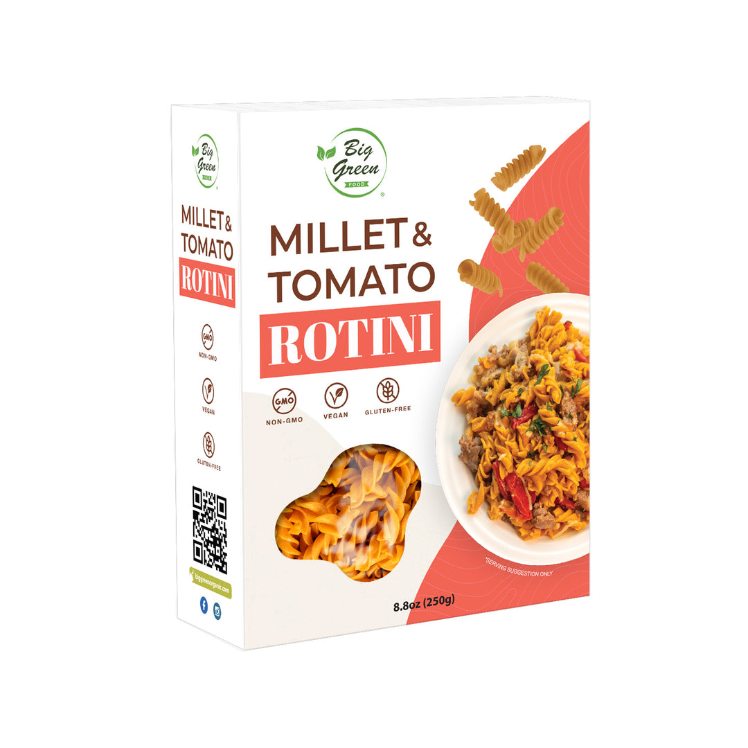 Millet & Tomato Rotini – Big Green Organic Food