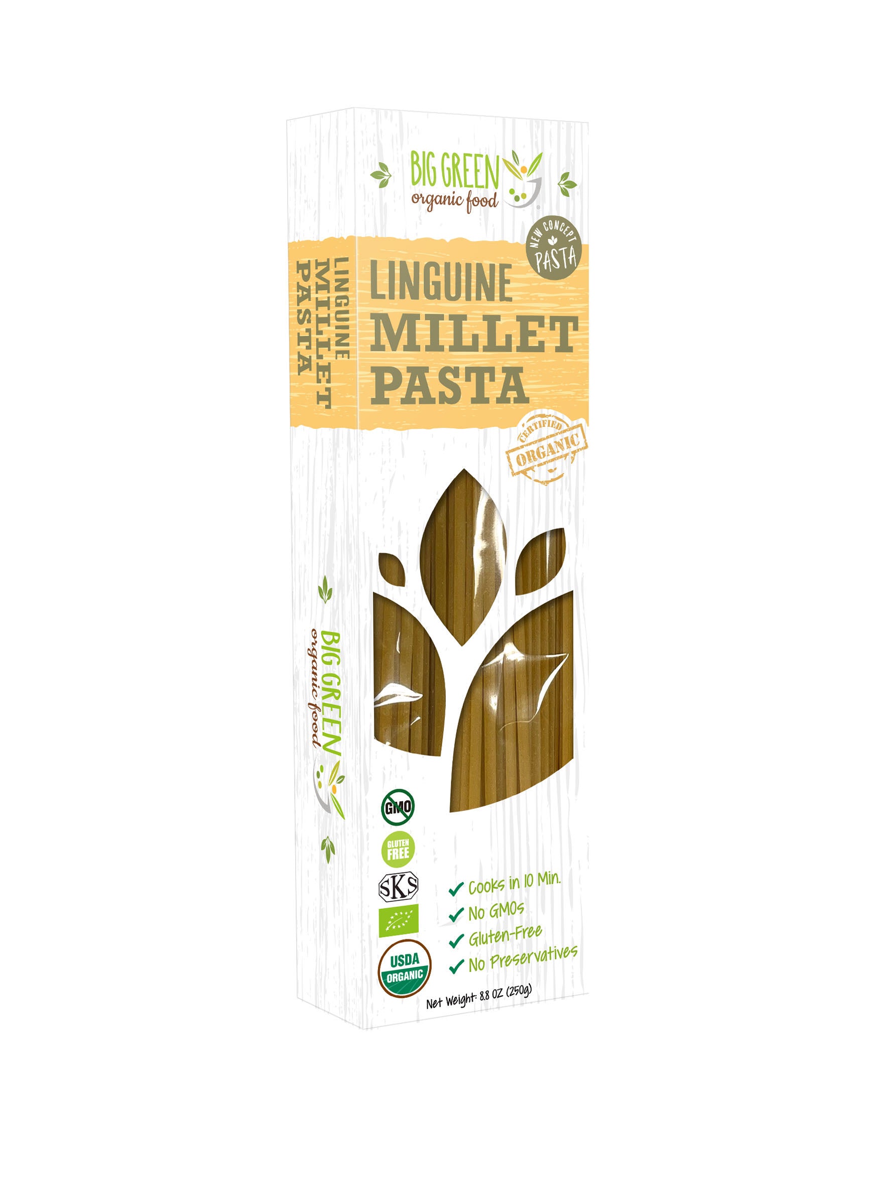 Organic Millet Linguine – Big Green Organic Food
