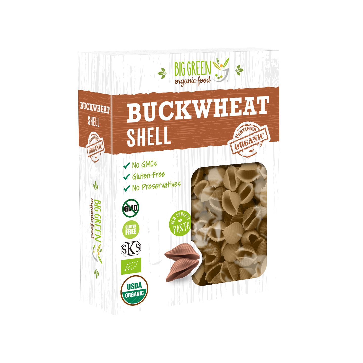 Organic Buckwheat Shells – Big Green Organic Food