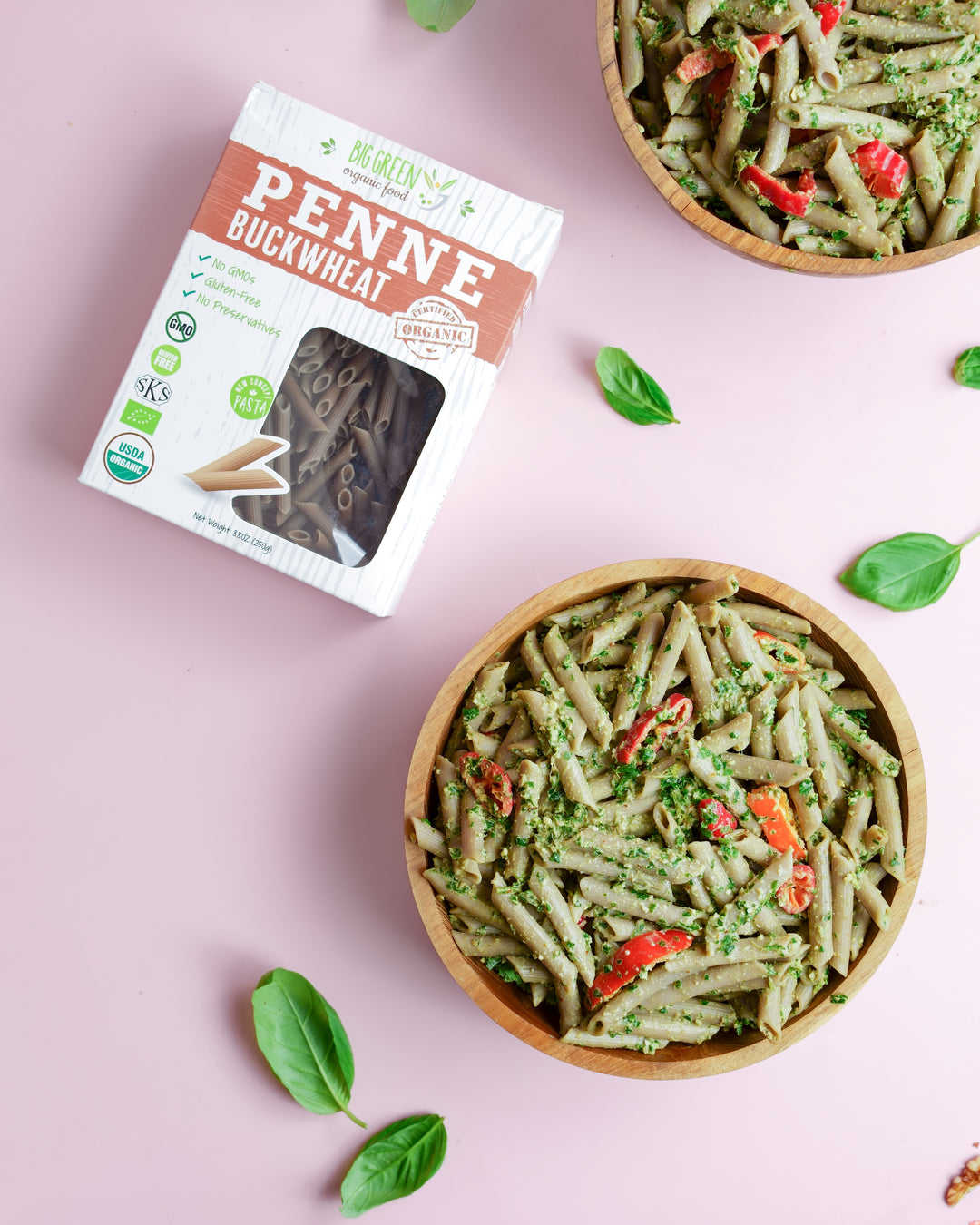 Organic Buckwheat Penne – Big Green Organic Food